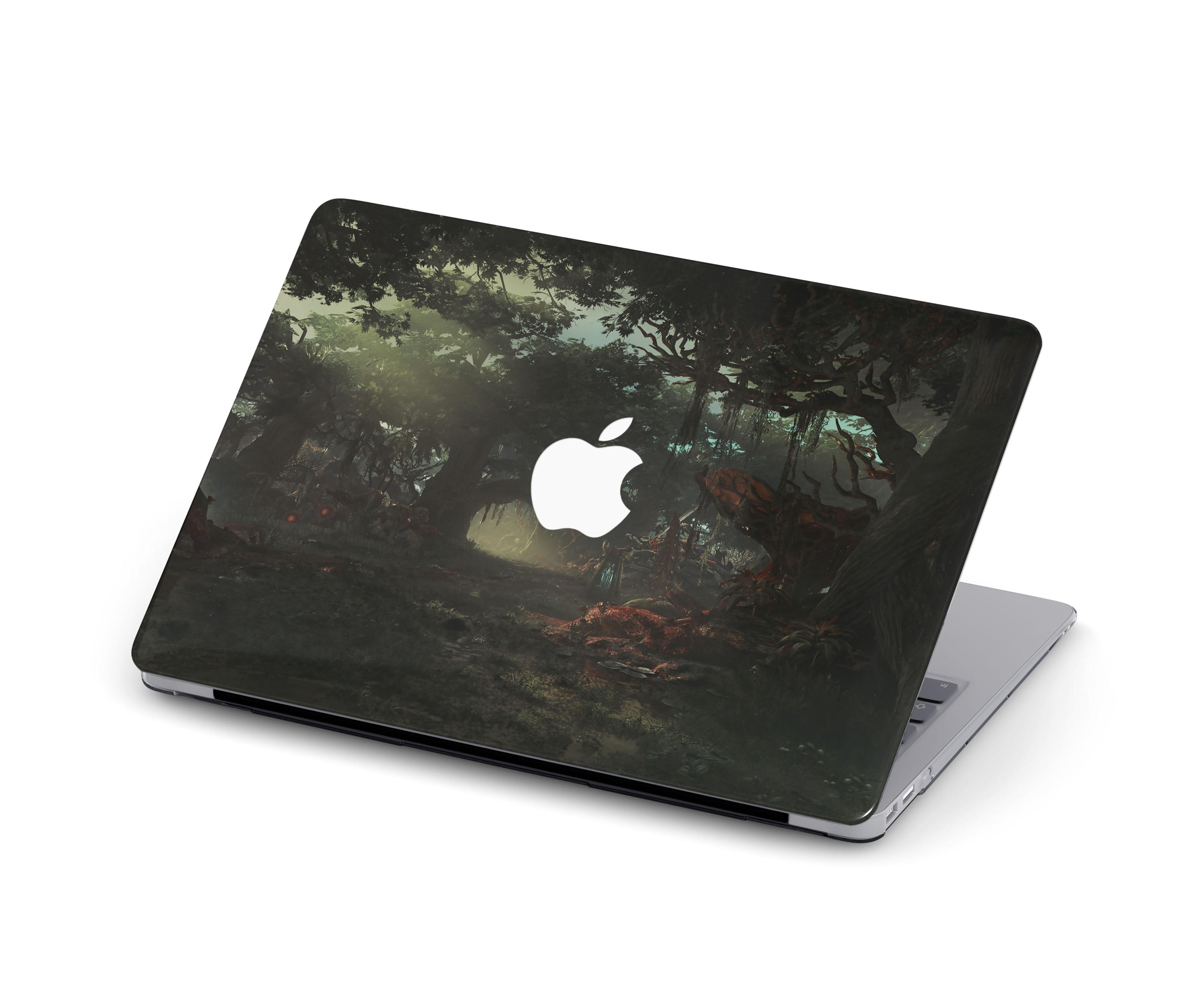 Fantasy Forest MMO Gaming Art Ancient Dark Hard MacBook Case With Art ...