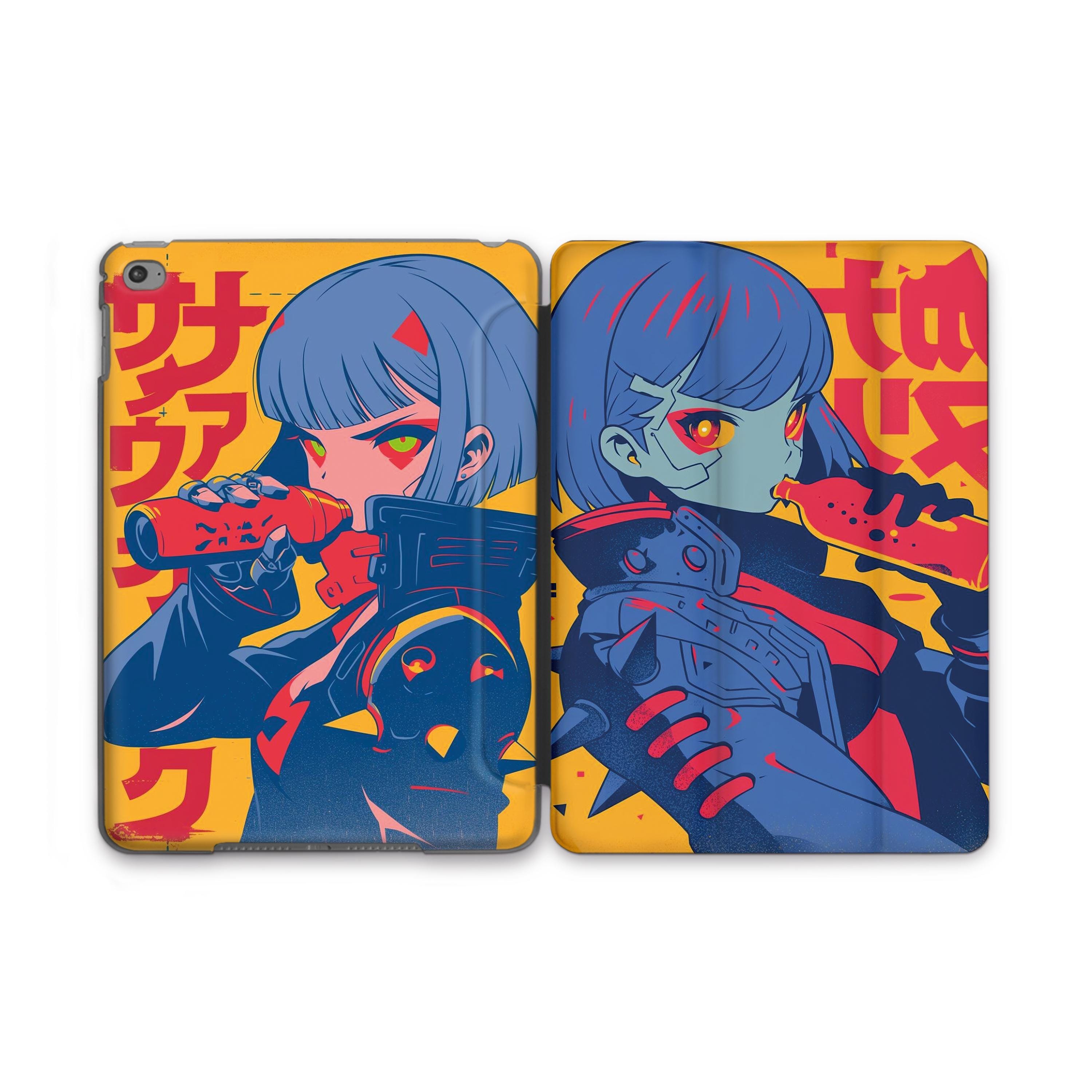 Anime Devil Girls Ash Cany Pop Art Poster iPad Case iPad Air 5 iPad 10 ...