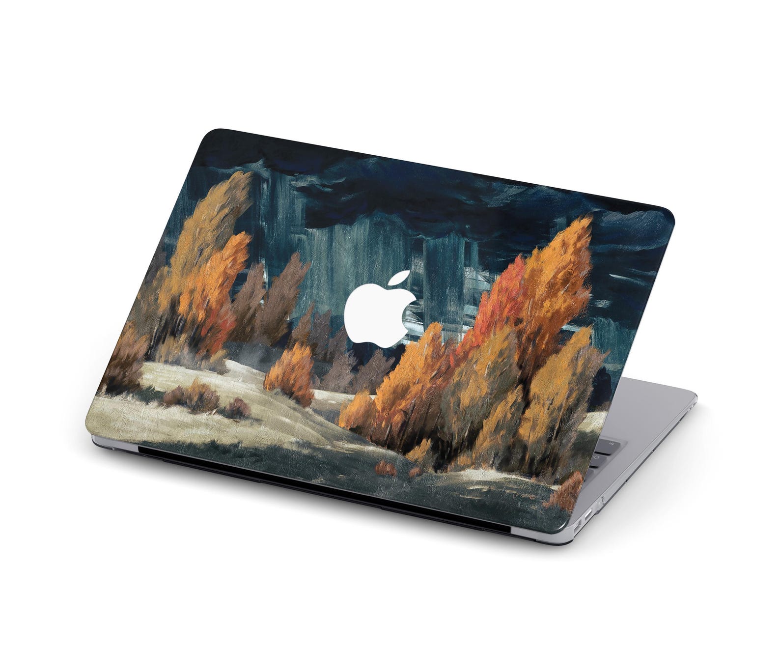 Hard MacBook Case Witcher Path Nature Valley Art Design Case Fantasy ...