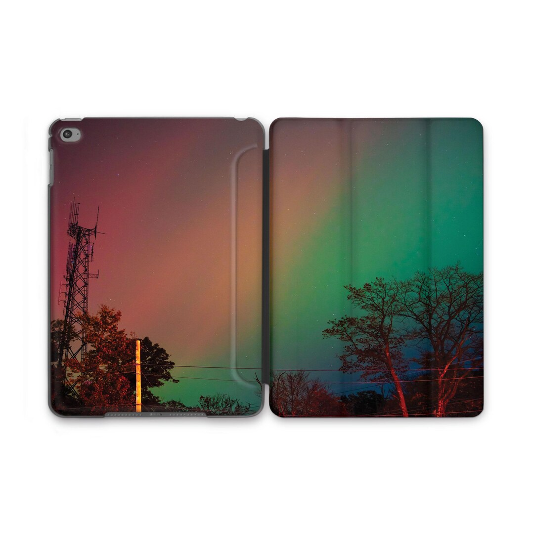Night Sky Polar Lights Gradient iPad Case iPad Air 5 iPad 10 10.9 2022 ...