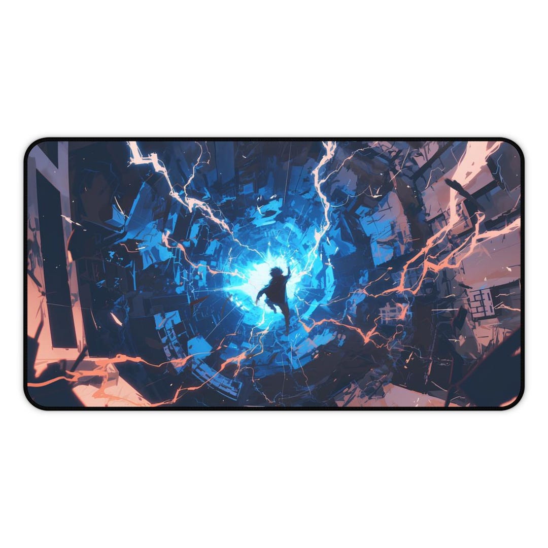 Falling Down the Void Game Art Mouse Pad Lightining Strikes Amazing ...