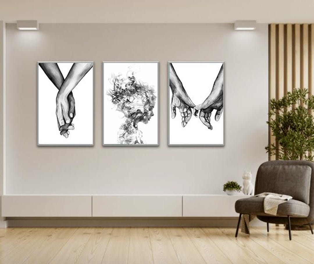 Pencil Wall Mural / Art Board/pencil Drawing Artwork/çaligraphy Custom ...