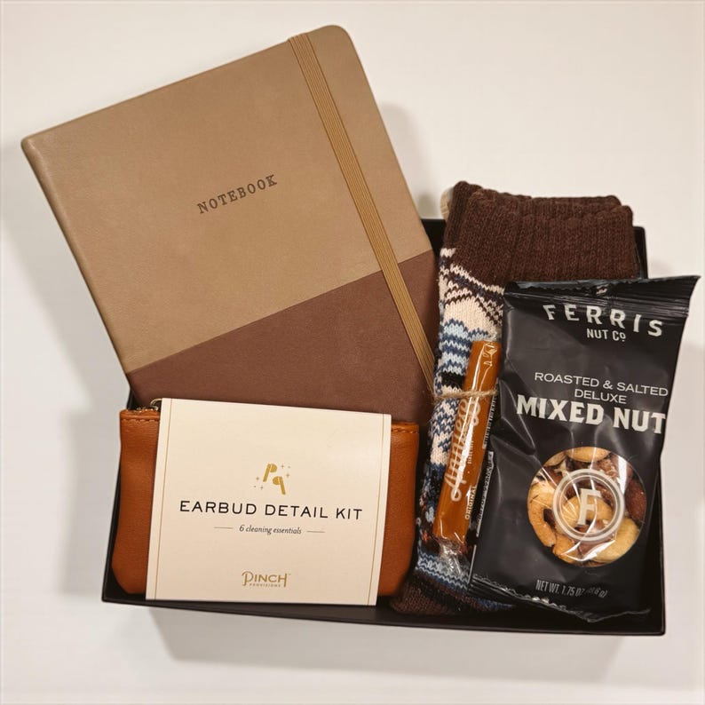 Notes & Nibbles Set, Cozy Gift Box, Appreciation Gift, Student Gift ...