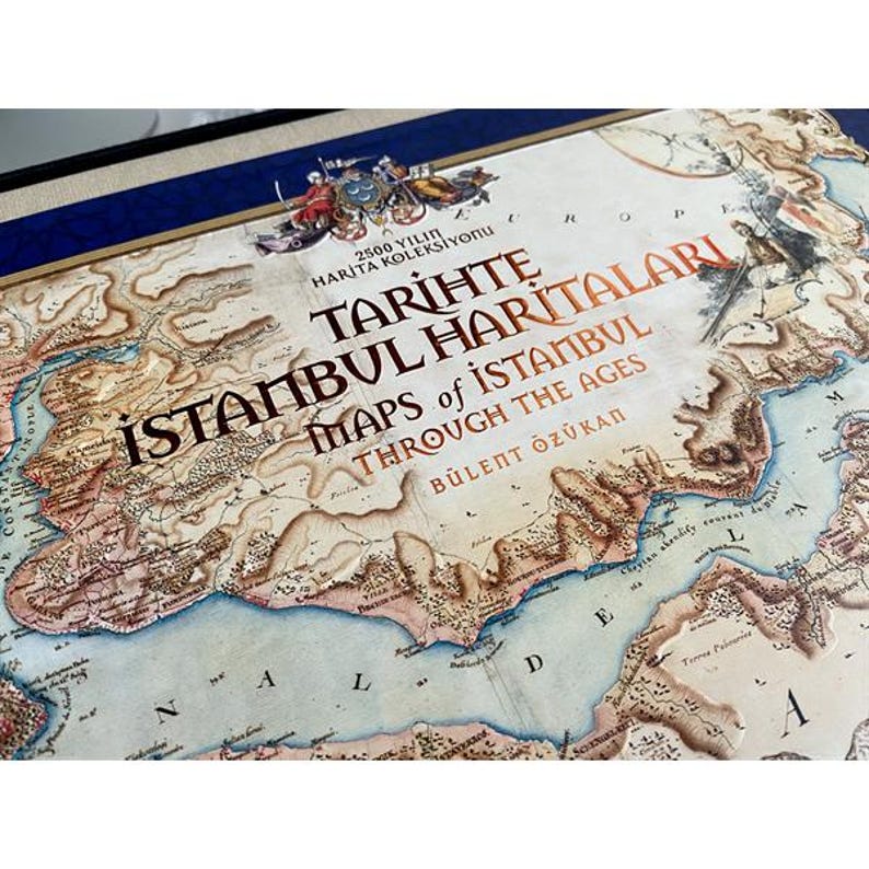Maps of Istanbul Through the Ages - Etsy