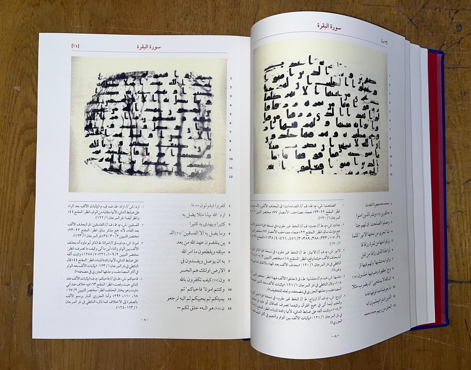 Mushaf Attributed to Uthman Ibn Affan RA Tashkent Nushah Facsimile and ...