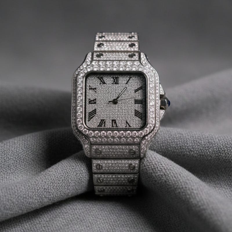 Diamond Encrusted Watches - Etsy