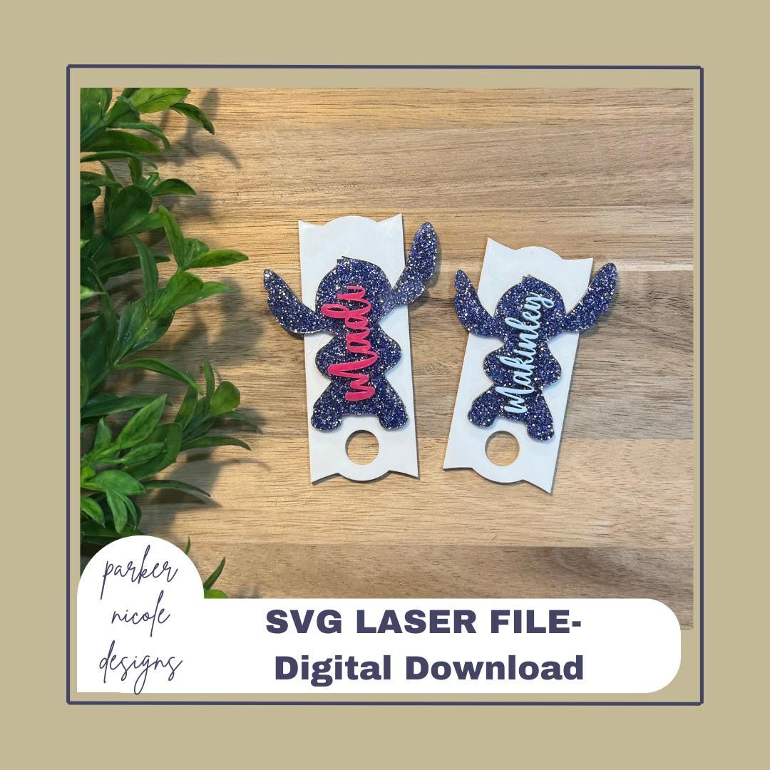 Blue Alien SVG FILE Stanley Tag File Stanley Tag Digital File SVG ...