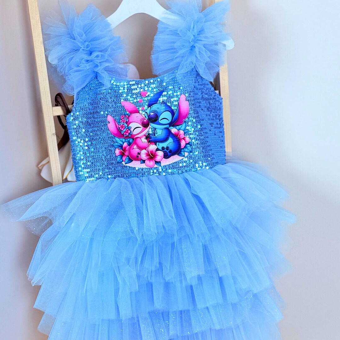 Baby Girl Tutu Costume, Sky Blue Baby Halloween Costume, Party Costume ...