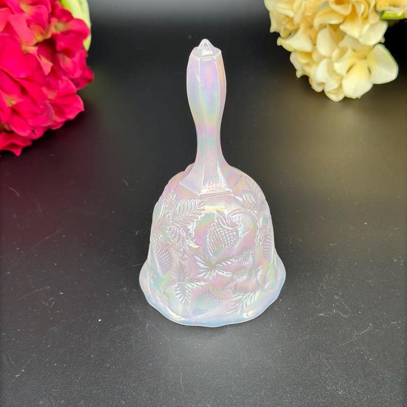 Fenton Glass Bells - Etsy