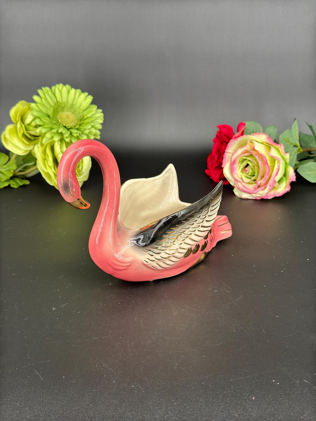 Vintage Maddux of California Pink Flamingo Planter – Mid-century 1950s ...