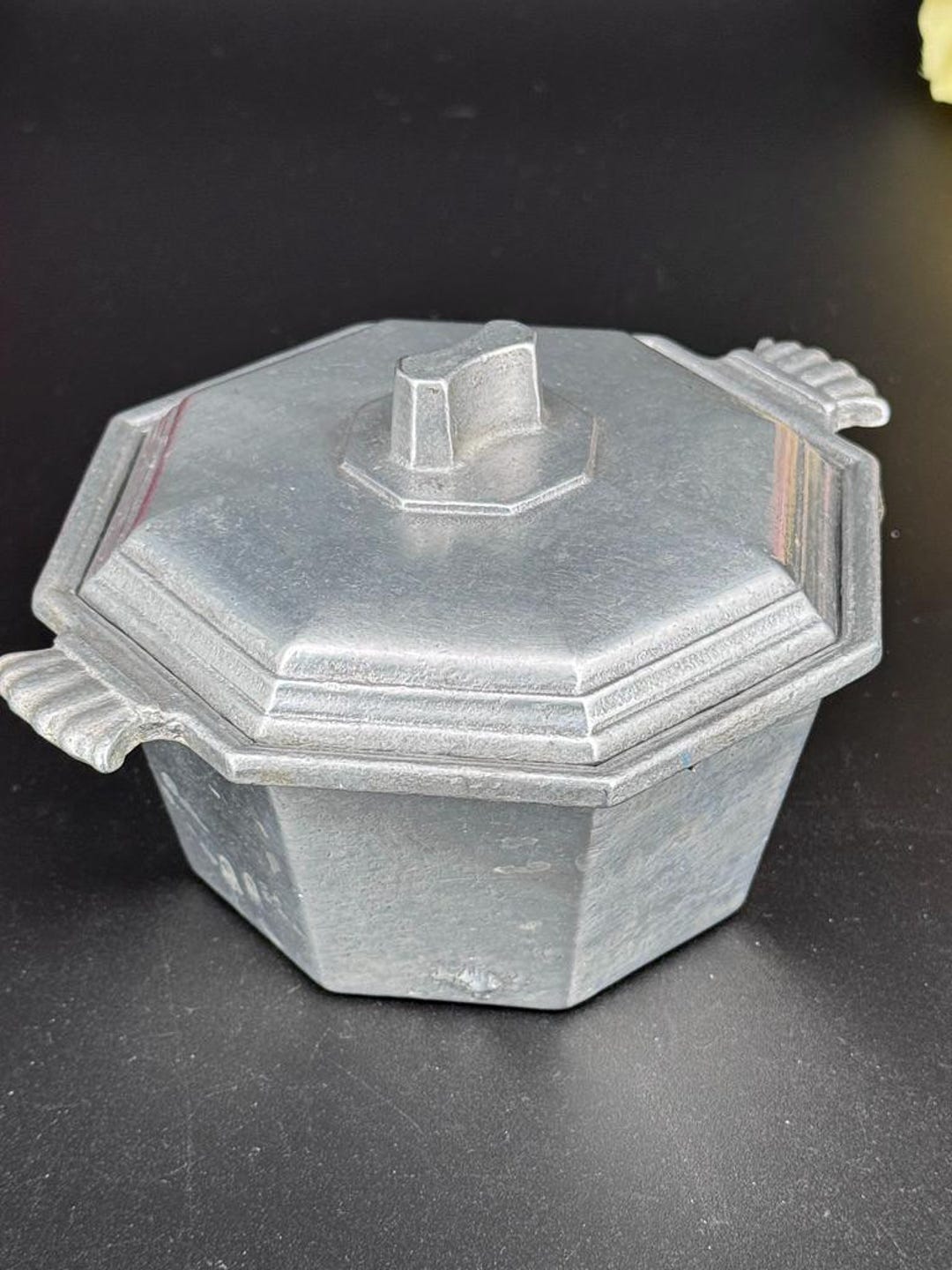 Vintage Octagon Pewter Casserole Pot by International Silver Co ...
