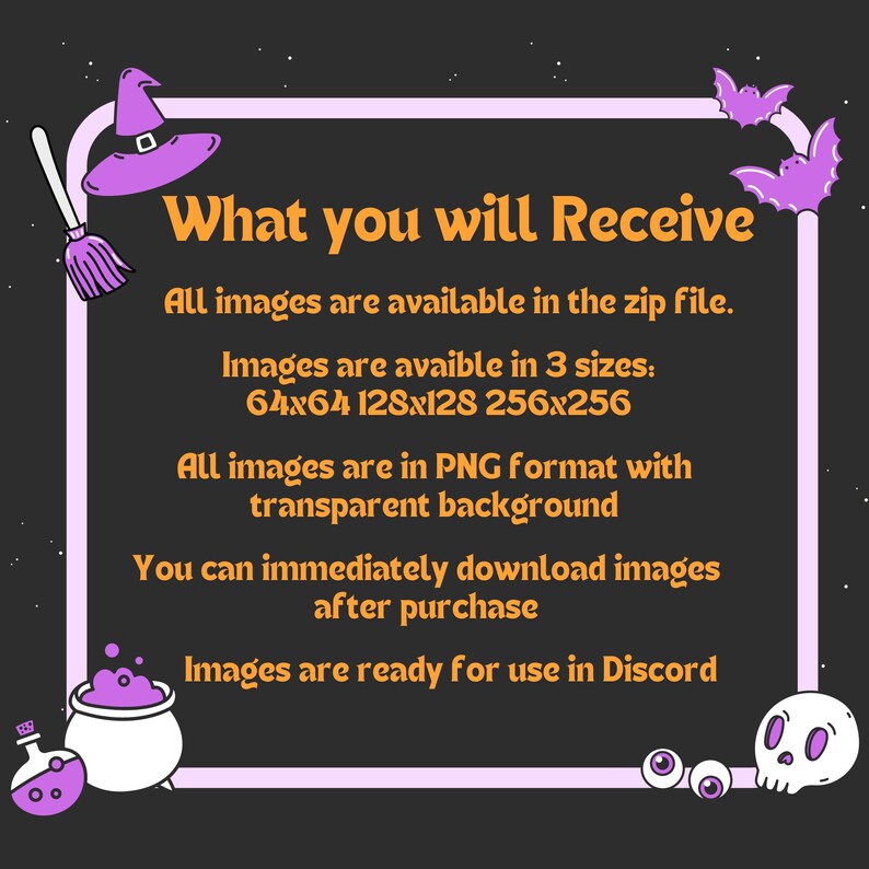 Halloween Pixel Art Discord Emoji Pack: Spooky Role Icons (PNG) - Etsy