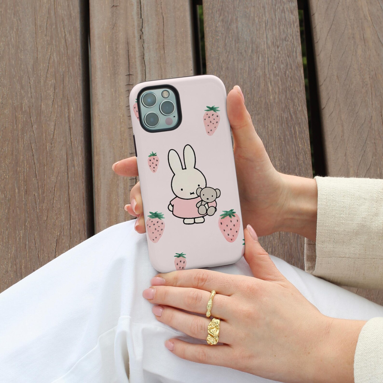 Miffy Aesthetic Phone Case, Tough Coquette Cover for Iphone/samsung ...