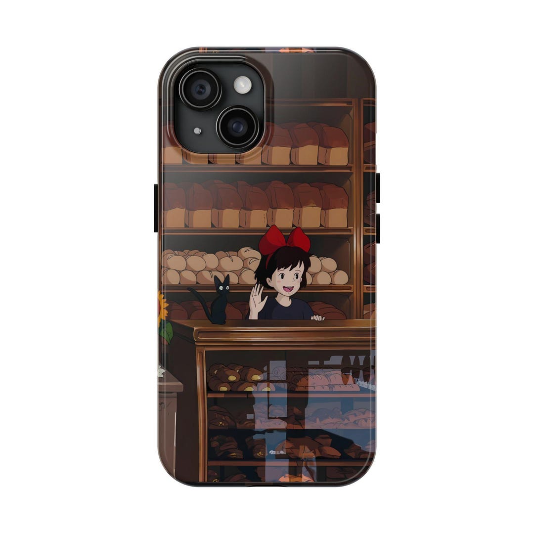 Magical Studio Ghibli Phone Cases:kikis Delivery Service, Kiki and Jiji ...
