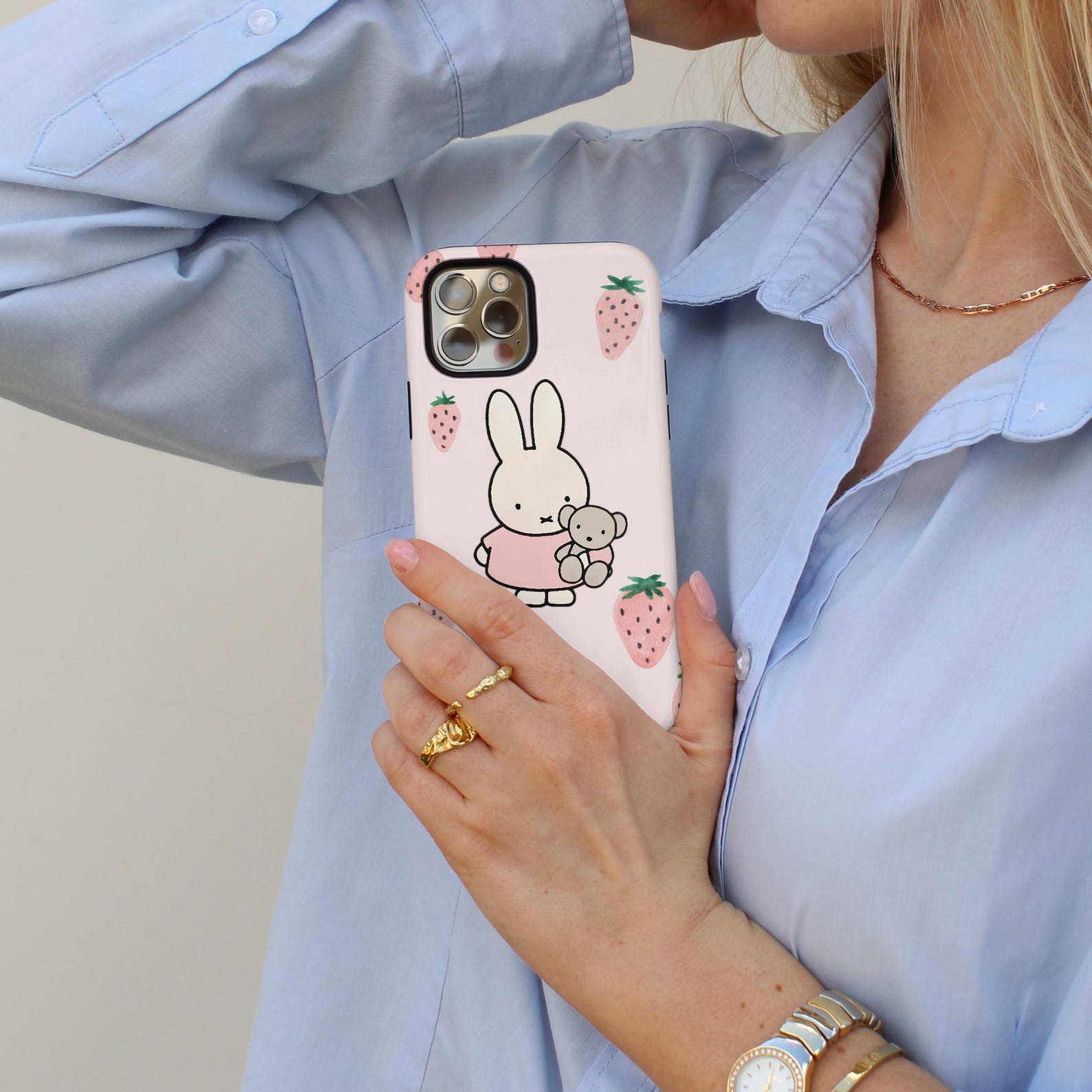 Miffy Aesthetic Phone Case, Tough Coquette Cover for Iphone/samsung ...