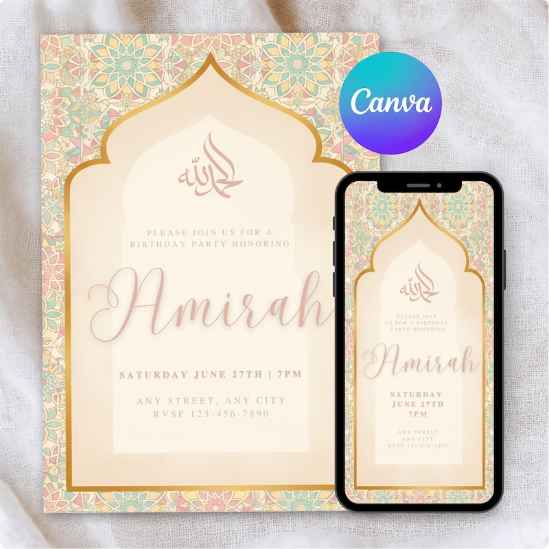 Wedding Rsvp Card Arabic - Etsy