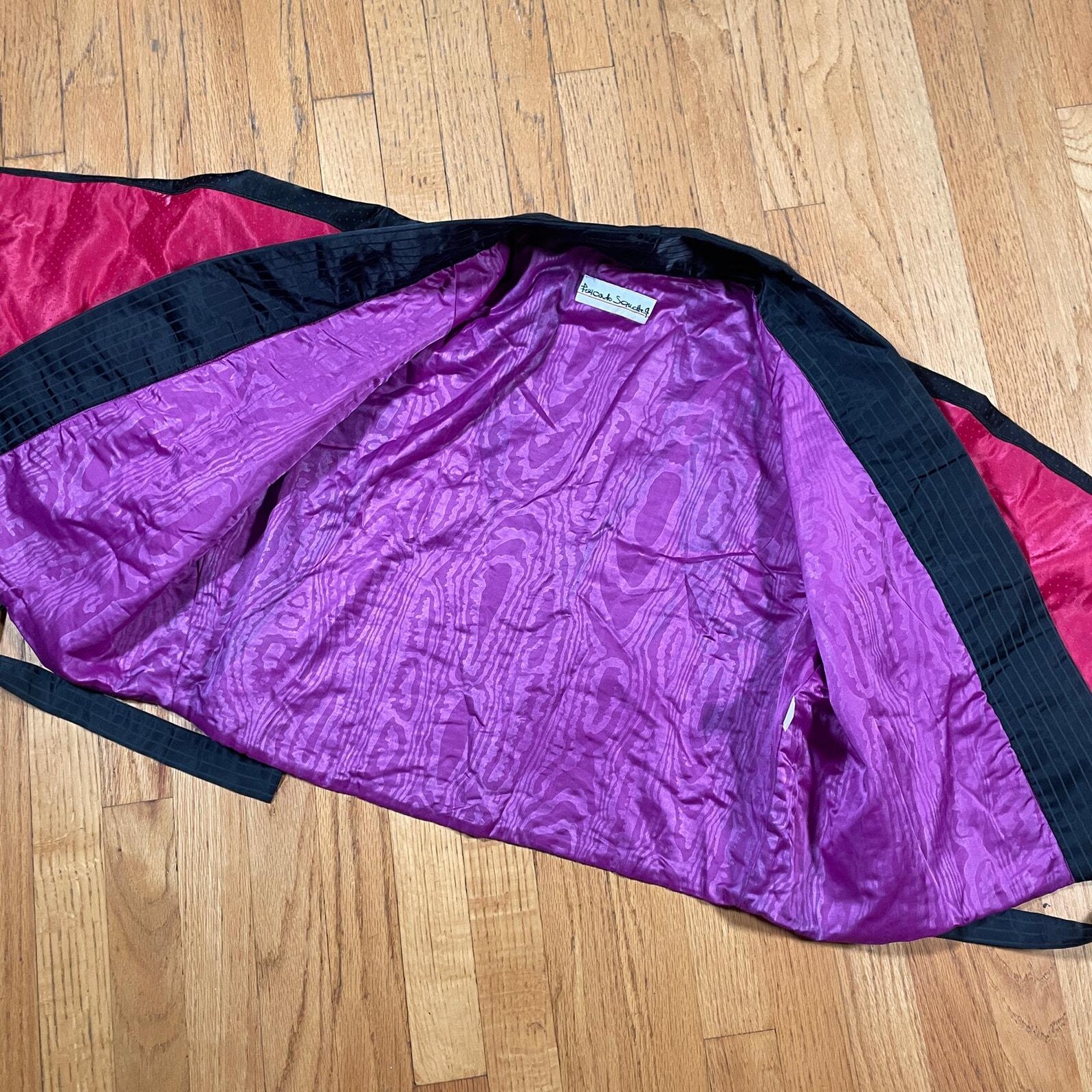 Vintage Fernando Sanchez Cropped Robe Jacket - Etsy