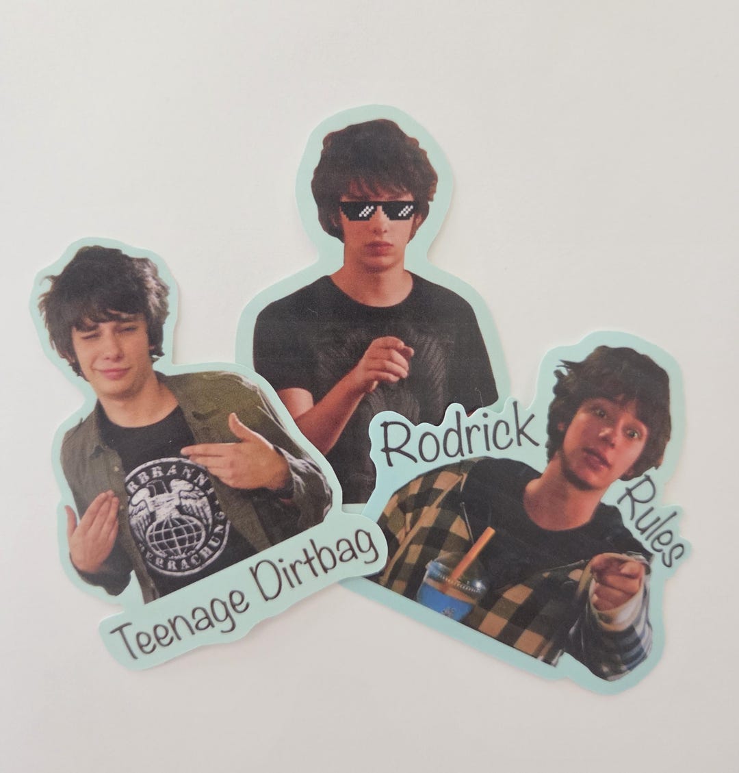 Diary of a Wimpy Kid Rodrick Sticker Set - Etsy