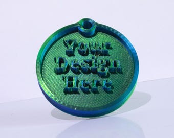 3D Printed Keychain | Personalized Keychain | Custom 3D Printing ...