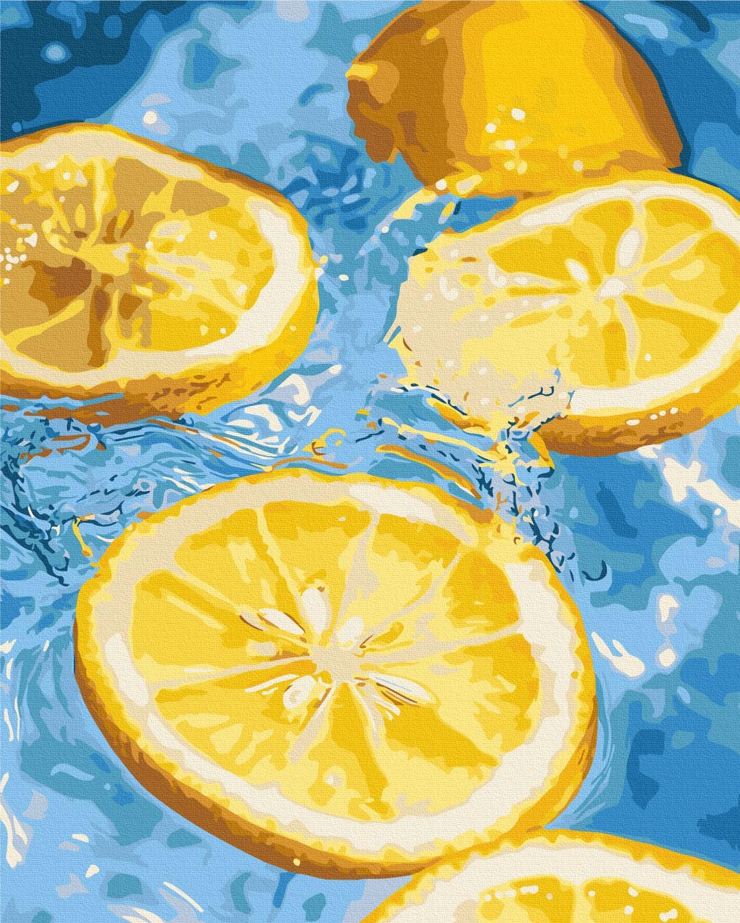 Lemons Paint by Numbers Kit DIY for Adults - Etsy