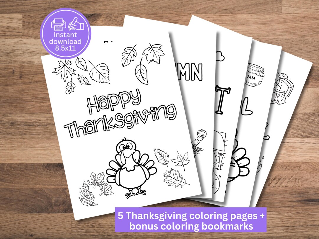 Thanksgiving Kids Coloring Pages, Adult Coloring Pages, Coloring ...