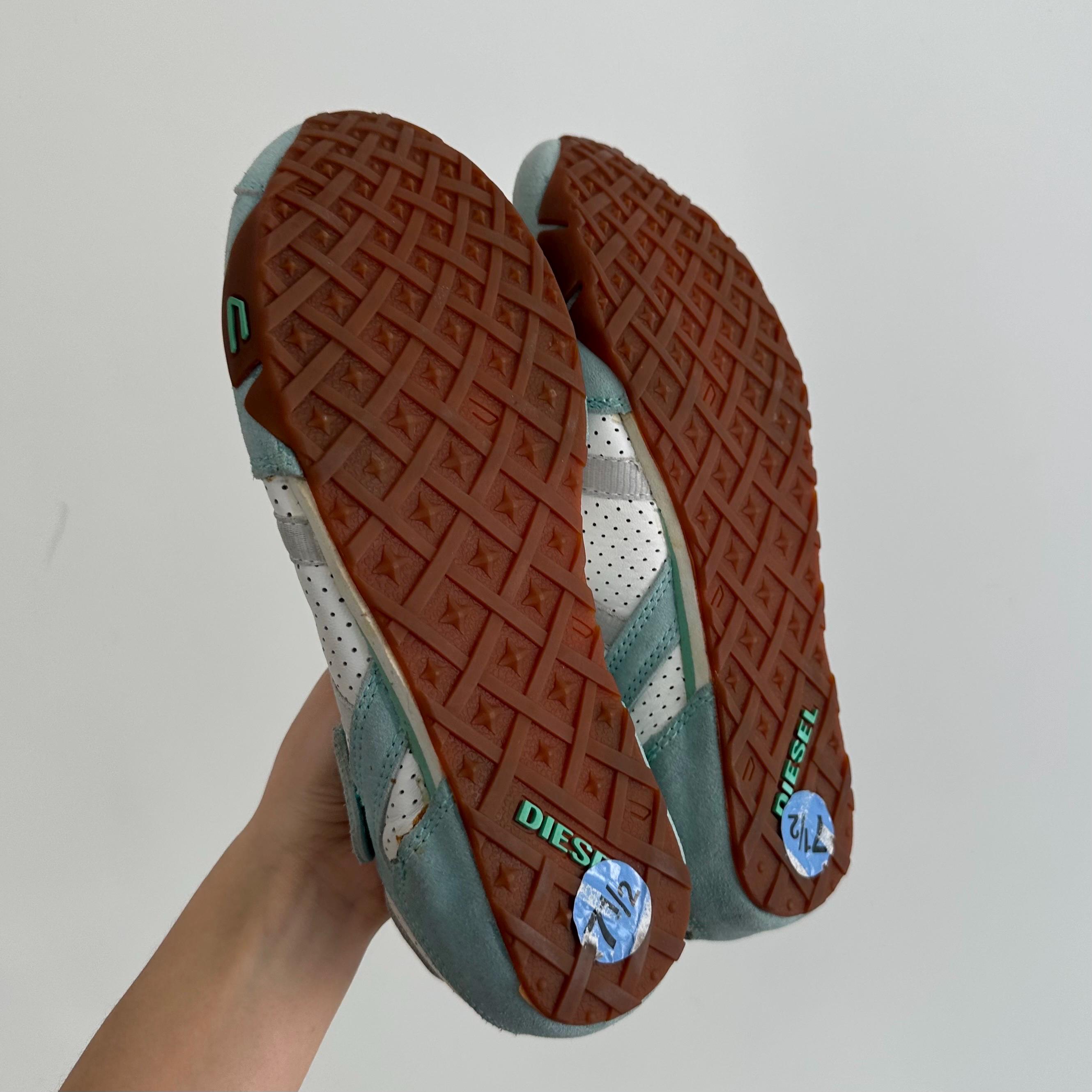 Rare Diesel Maudy Jane Bellet Flats Sneakers / Lace up Sporty ...