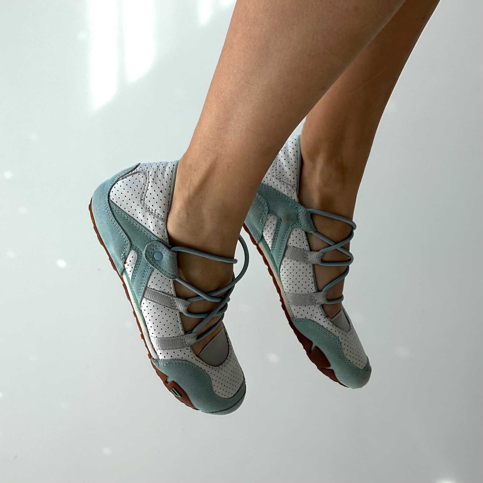 Rare Diesel Maudy Jane Bellet Flats Sneakers / Lace up Sporty ...