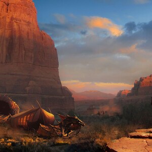 Custom Fantasy World Art | Landscape Concept Art | Landscape Commission ...