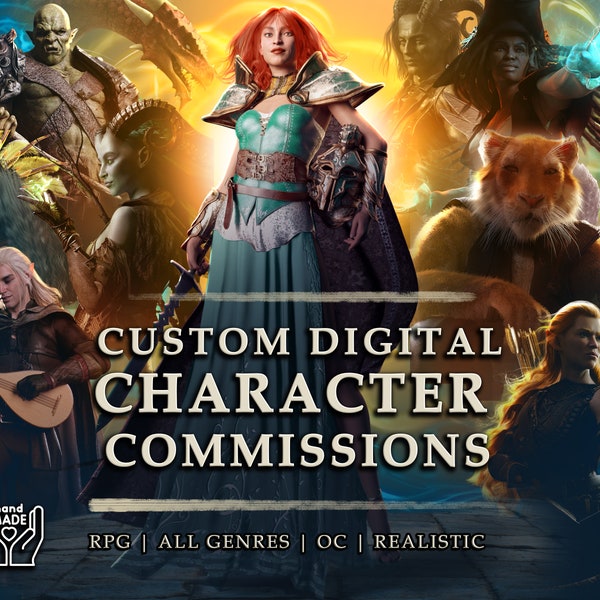 Character Commission - Etsy