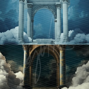 10 Neoclassical Renaissance Digital Backdrops & Overlays | Fantasy Fine ...