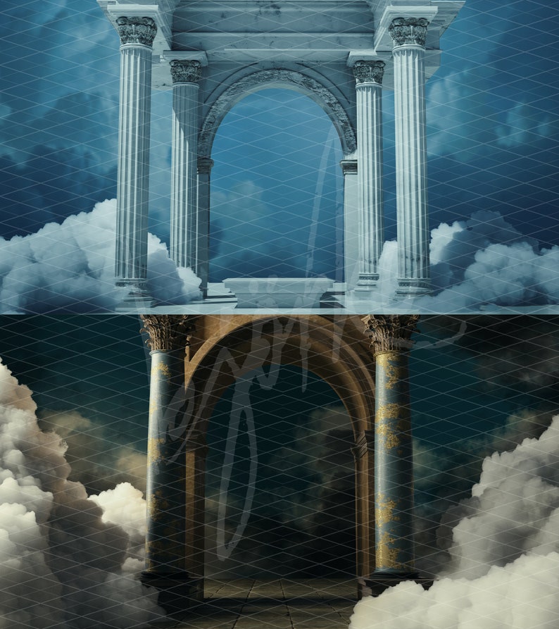 10 Neoclassical Renaissance Digital Backdrops & Overlays | Fantasy Fine ...