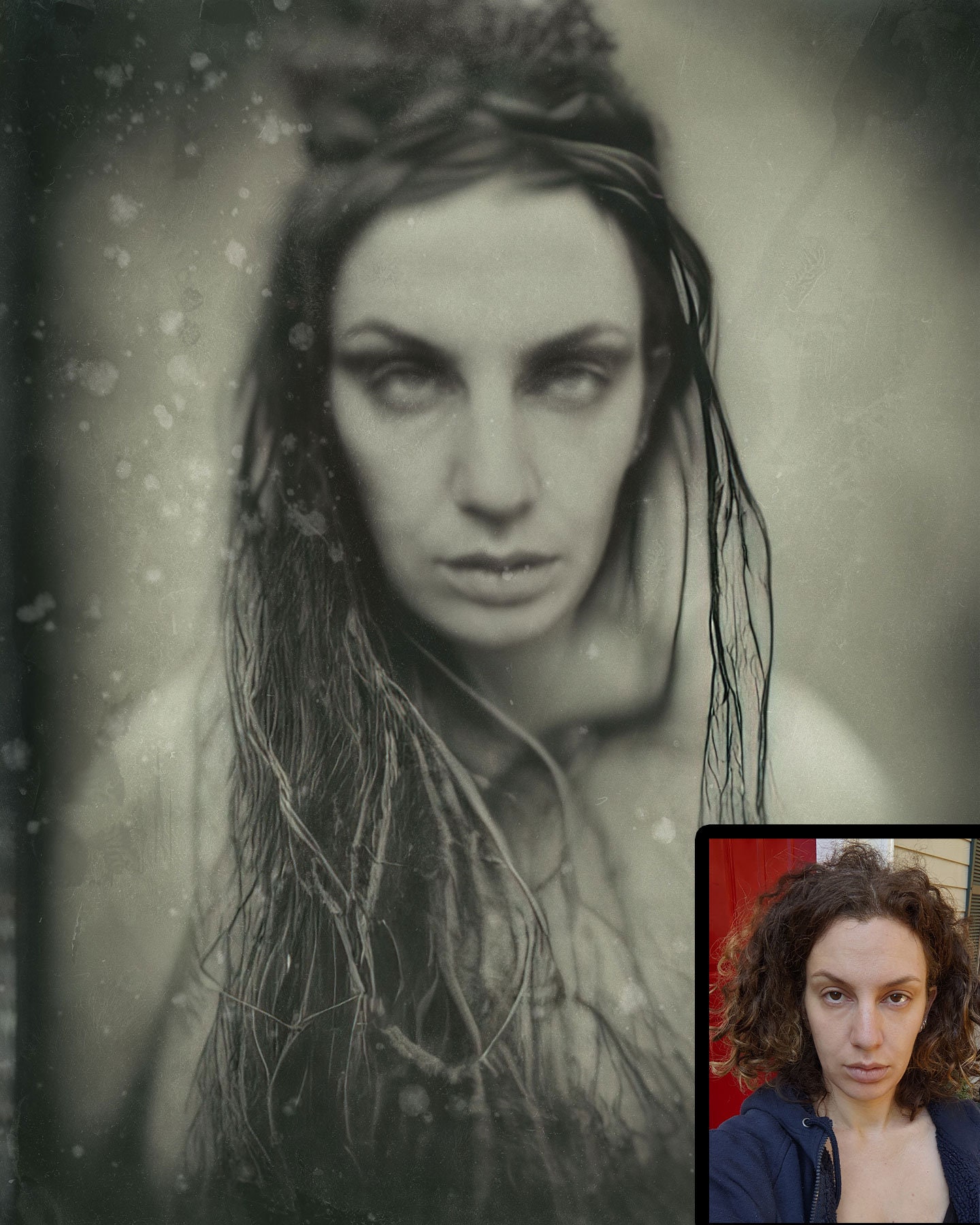 Personalized Scary Halloween Digital Portrait | Personalized Creepy ...