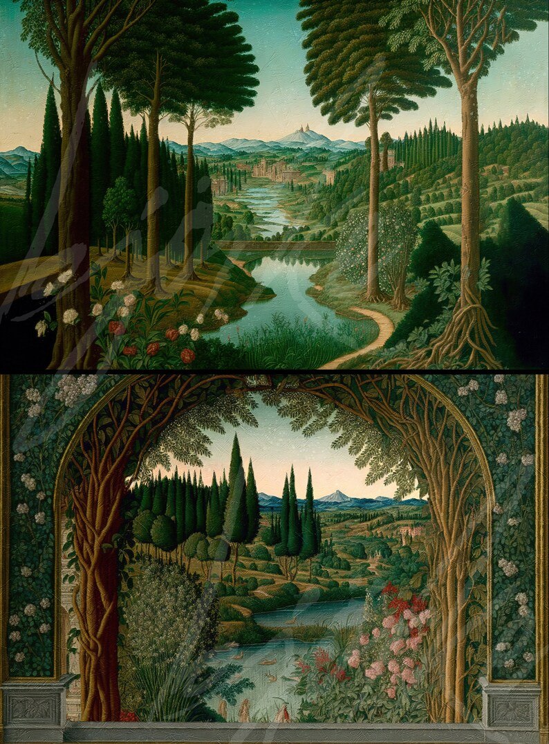 10 Fine Art Renaissance Digital Backdrops Portrait Overlays - Etsy