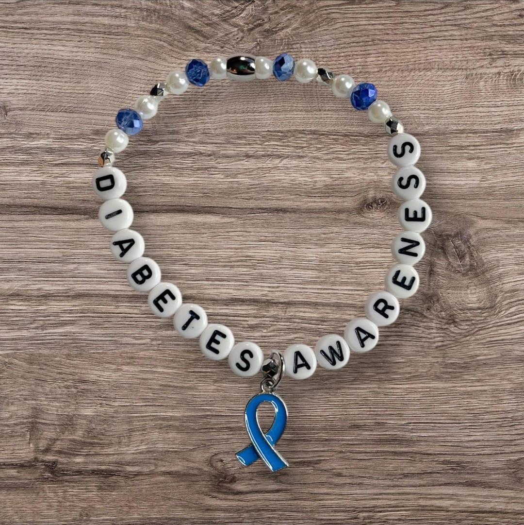 Diabetes Awareness Bracelet Type One Diabetes Bracelet for Diabetics ...