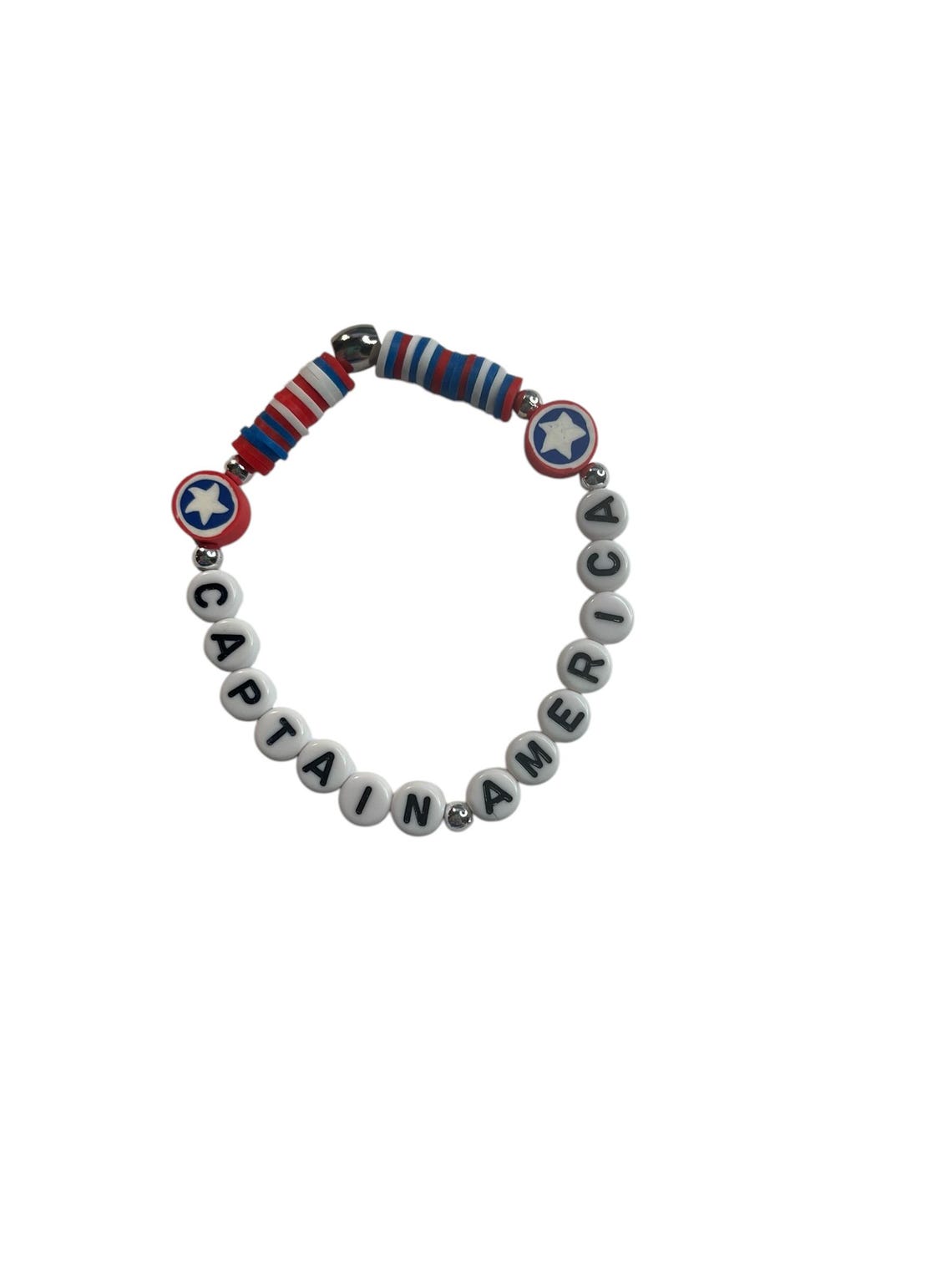 Captain America Bracelet for Mom Gift for Dad Superhero Bracelet for ...