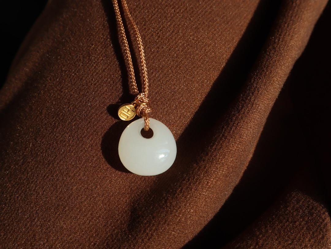 M1162 Chinese Jade Lucky Pendant - Etsy