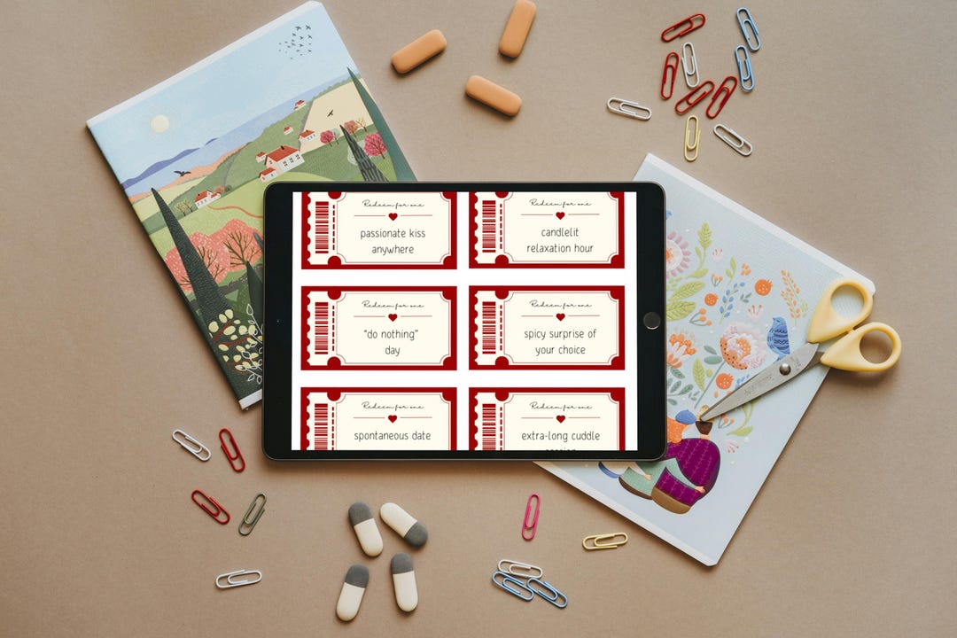 Love Coupons Printable Bundle | Complete Premade Set | Date Night, Cozy ...