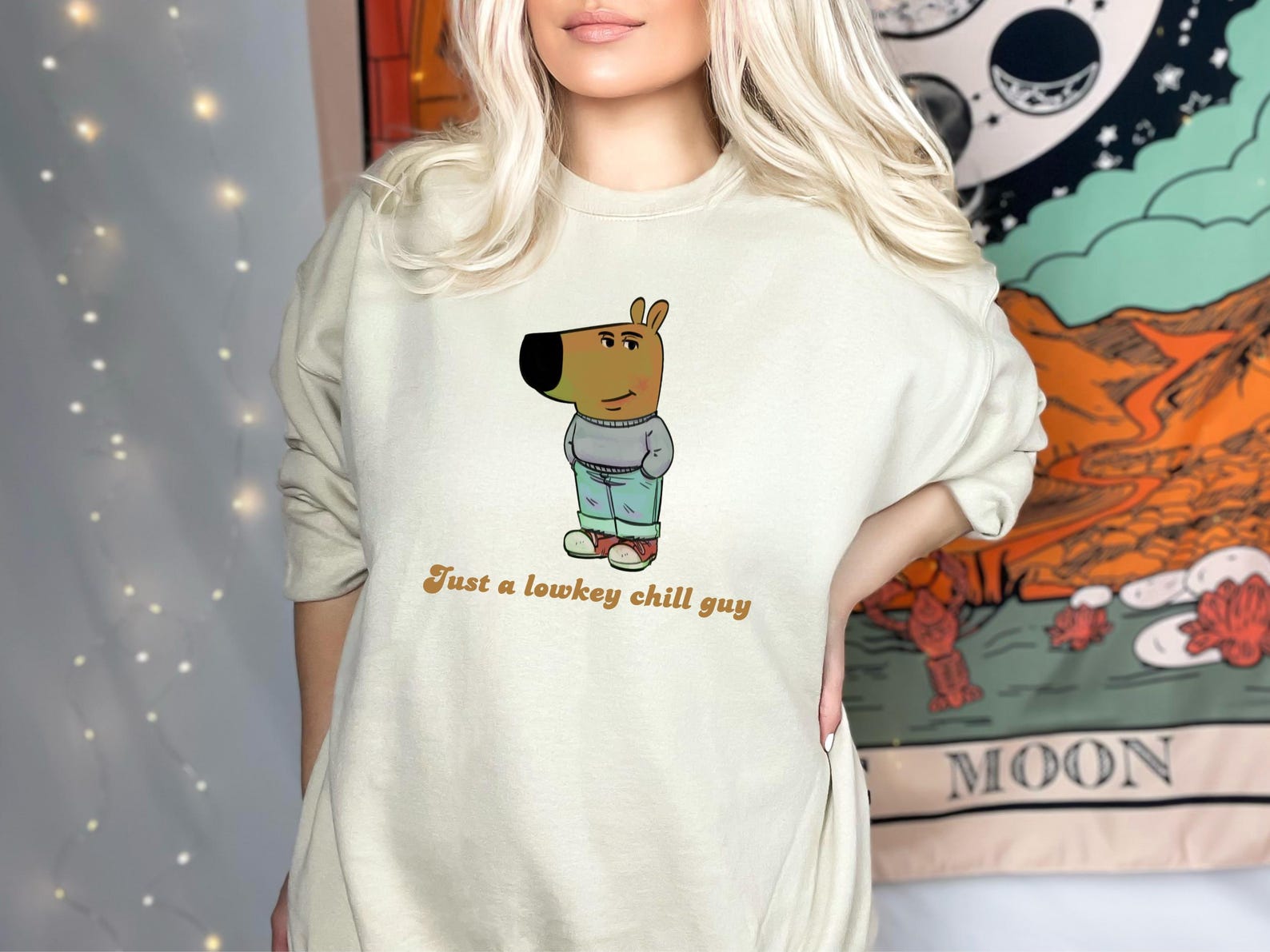 Just A Low Key Chill Guy Meme Shirt, Lowkey Chill Guy Shirt Trendy ...