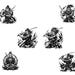 245procreate Samurai Stamp Set | Tattoo Stencil Brushes for iPad ...