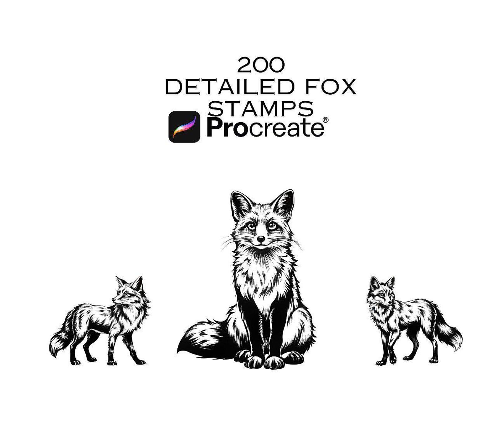 200 Fox Designs Bundle - JPG Digital Files for Laser Engraving ...