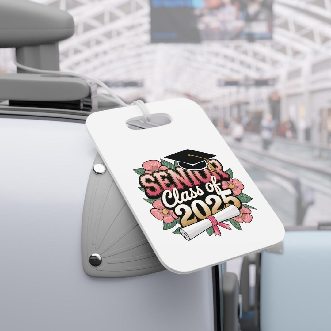 Personalized Graduation Luggage Tags, Ideal for Seniors, Class of 2025 ...
