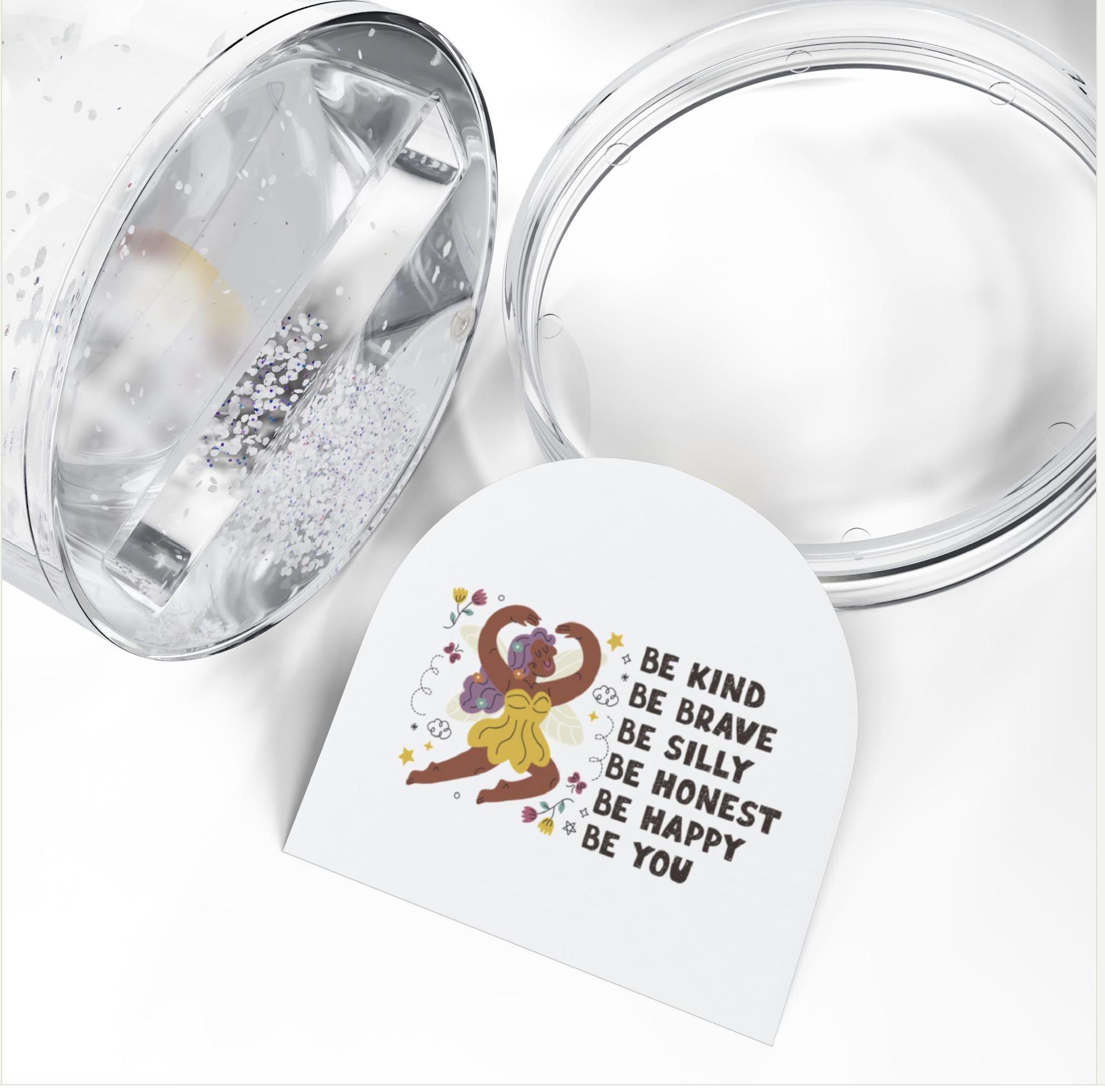Positive Affirmation Snow Globe - Etsy