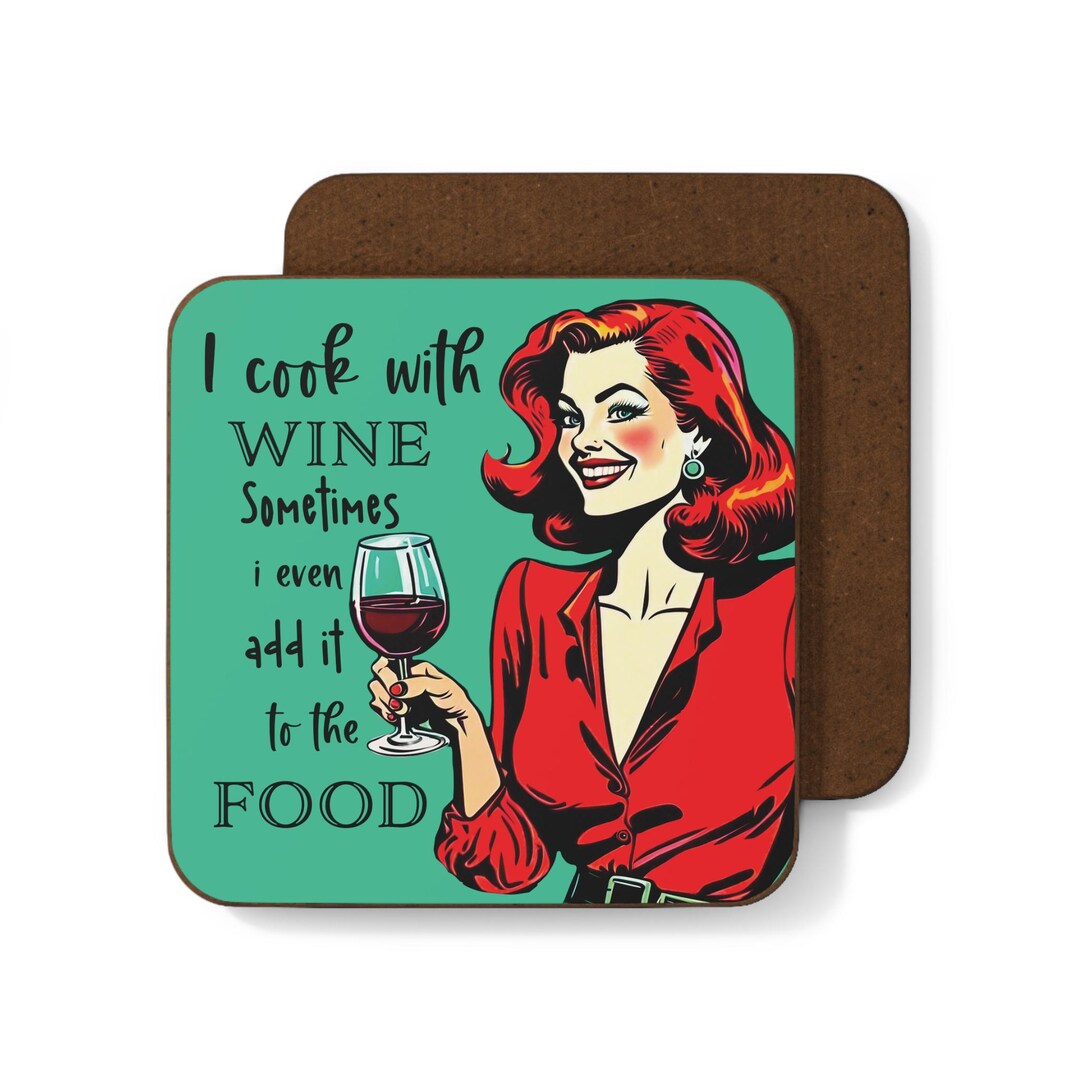 Retro Coaster - Hardboard Back Coaster, Vintage Drink Coaster ...
