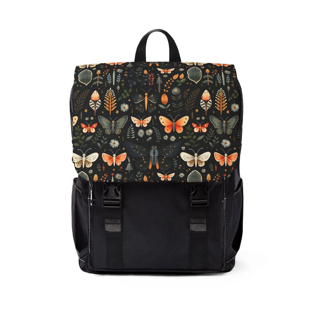 Butterfly Cottage Core Backpack, Nature Lover Gift, Vintage Style ...