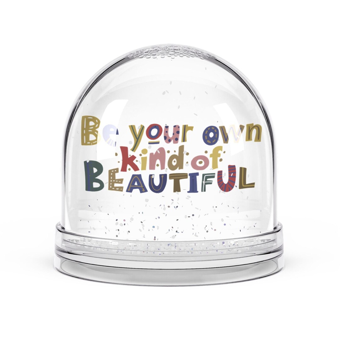 Positive Affirmation Snow Globe - Etsy