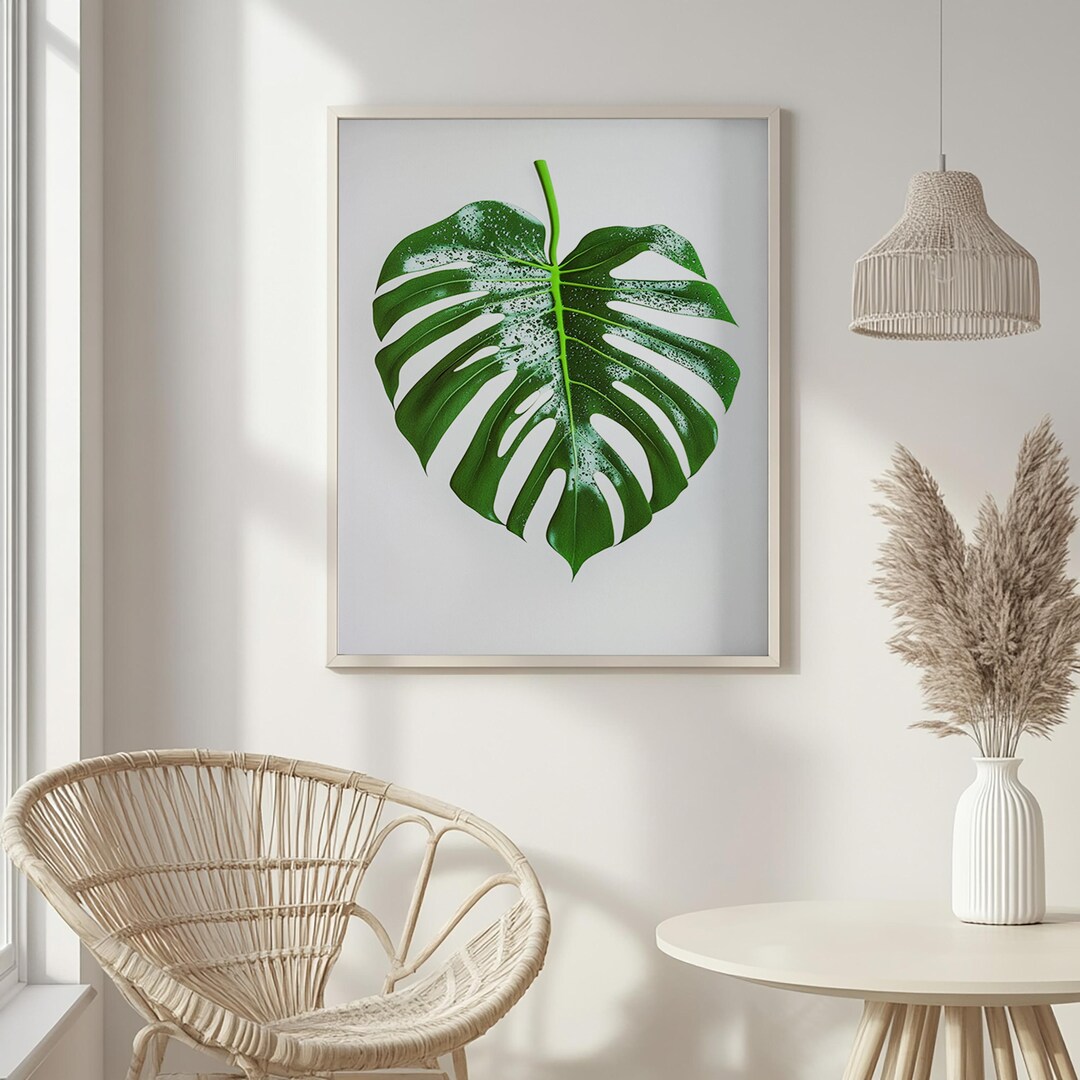 Abstract Palm Tree Artwork Coastal Bohemian Wall Art Tropical Palm Tree ...