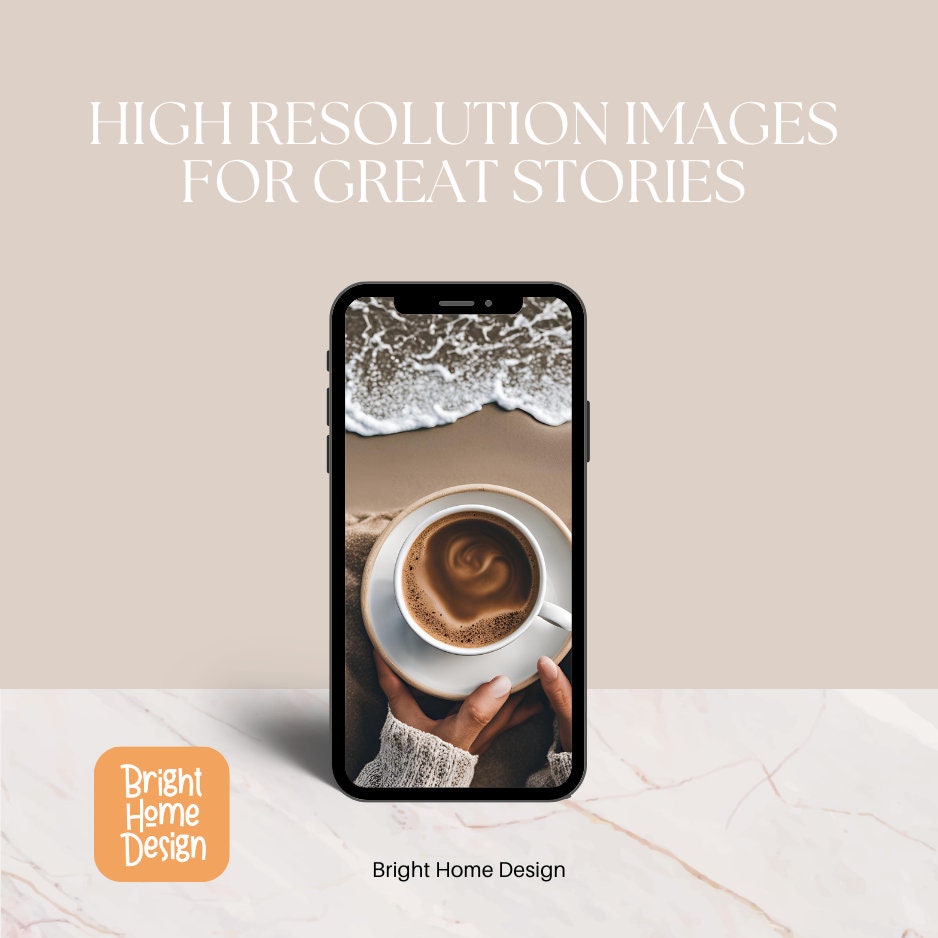 Instagram Story Background Bundle Unique Story Images Fall Autumn Beach ...