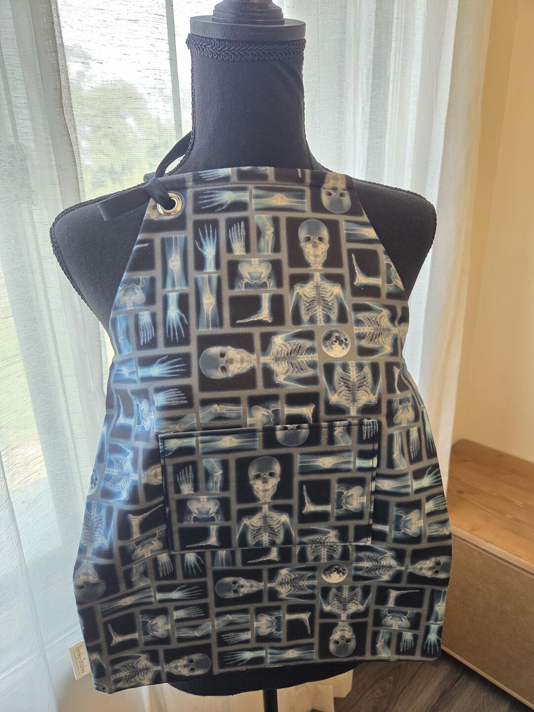 X-ray Skeleton Apron: Adult and Toddler Boo Basket Gift - Etsy