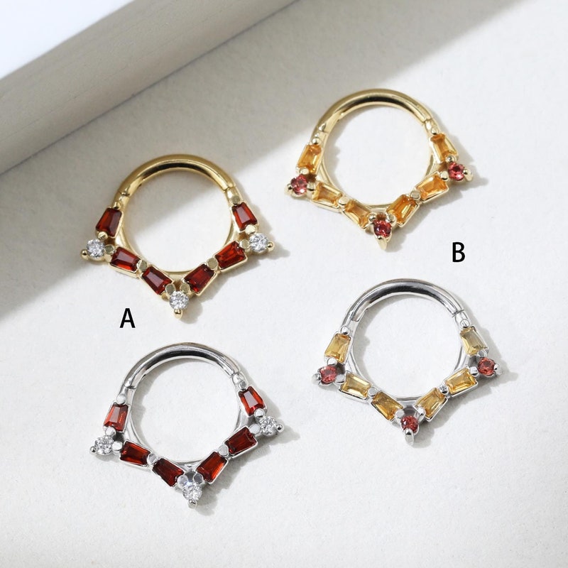 Orange Clicker Earring - Etsy