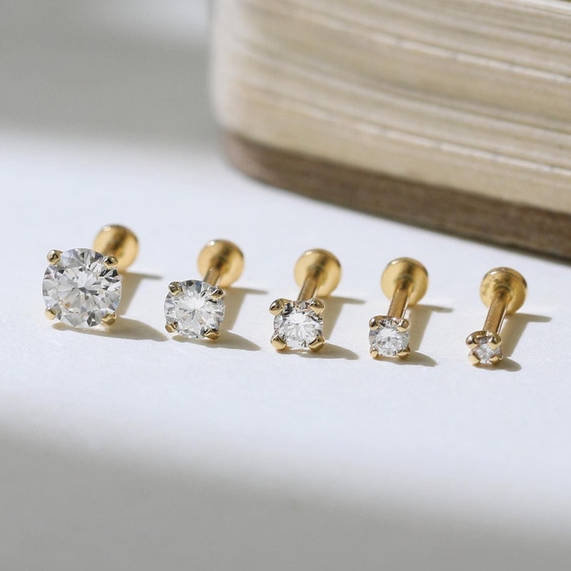 Gold Push Pin - Etsy